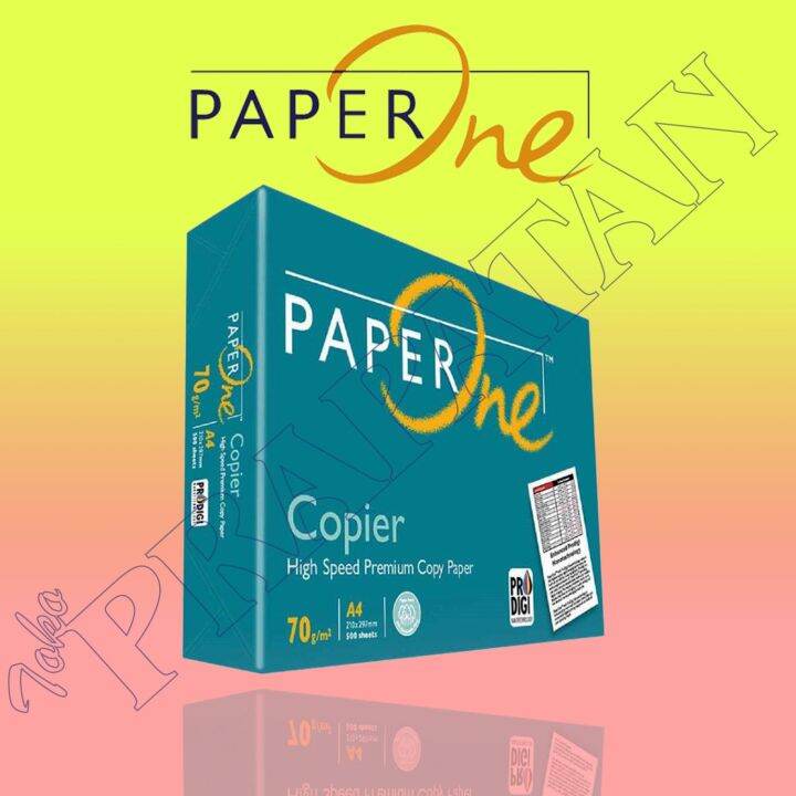 Kertas HVS Paper One A4 75 grm / Kertas Print / Kertas foto copy | Lazada Indonesia
