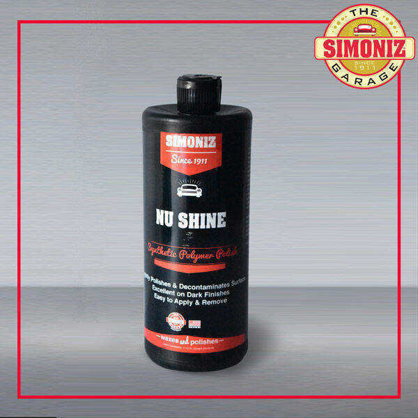 Simoniz NU Shine Synthetic Polymer Polish Cleaner or Car Wax 1 Liter ...