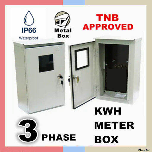 3 Phase OutDoor KWH Meter Box - Brond IP66 | Lazada