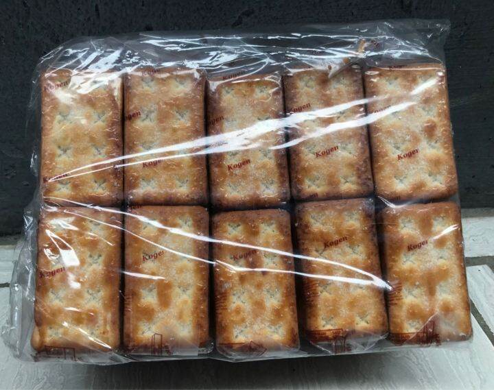 Crackers kogen gula / Crakers gula / Roti kering manis | Lazada Indonesia