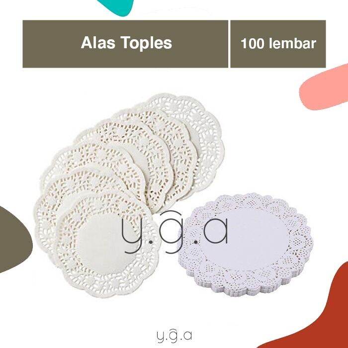 Alas Toples (100 lembar) / Alas Keler / Doilies paper | Lazada Indonesia