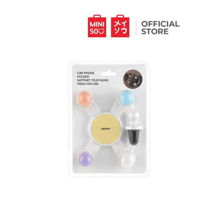 MINISO Universal Car Phone Mobile Holder Clamp Stand | Lazada PH