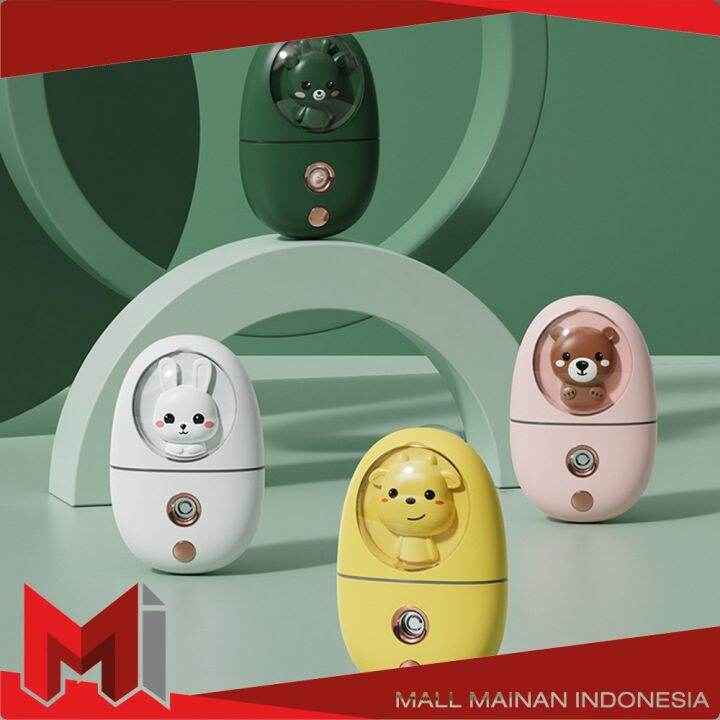 MallMainan-K62 Nano Spray Mini Karakter Pelembab Wajah Portable / Diffuser Mini Humidifier USB ...