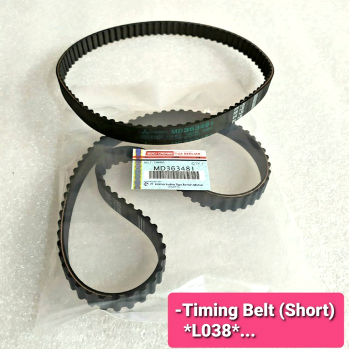 TIMING BELT L038 L300 DIESEL SHORT - TEMING BELT MITSUBISHI L300 L038 DIESEL PENDEK | Lazada ...