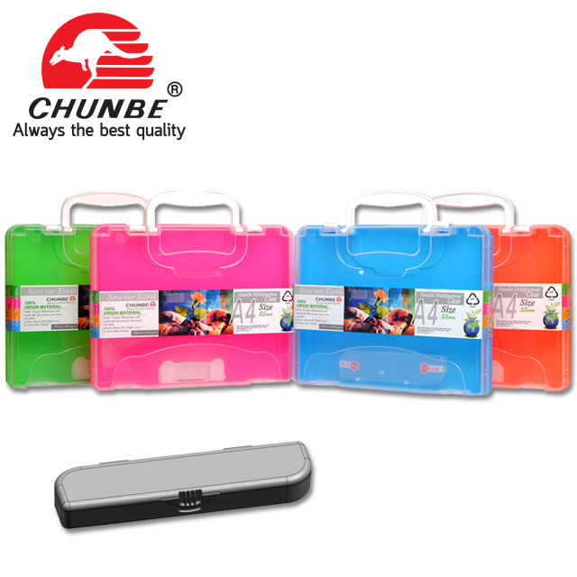 CHUNBE กระเป๋า PENCIL BOX A4 (CASE 55MM+PENCIL BOX MIXED A4) | Lazada.co.th