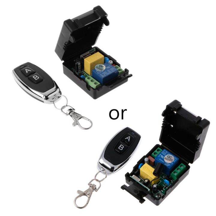 AC 220V 10A 1CH RF 433MHz Wireless Remote Control Switch Receiver ...