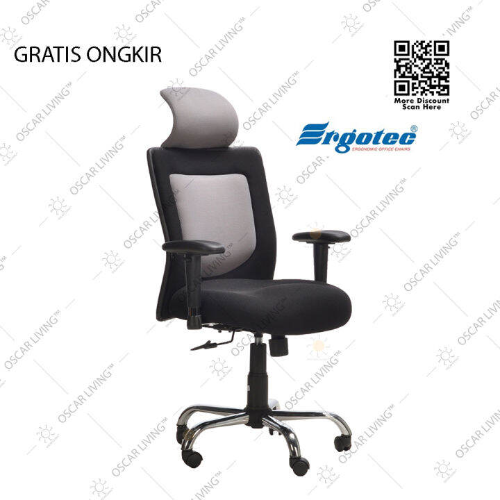 Kursi Ergotec LX 910 TR Kursi Kantor Hitam - Khusus Jabodetabek ...