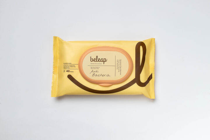 beleap Biodegradable Anti-bacteria Wet Wipe Tissue (1x 40s)- Extra ...