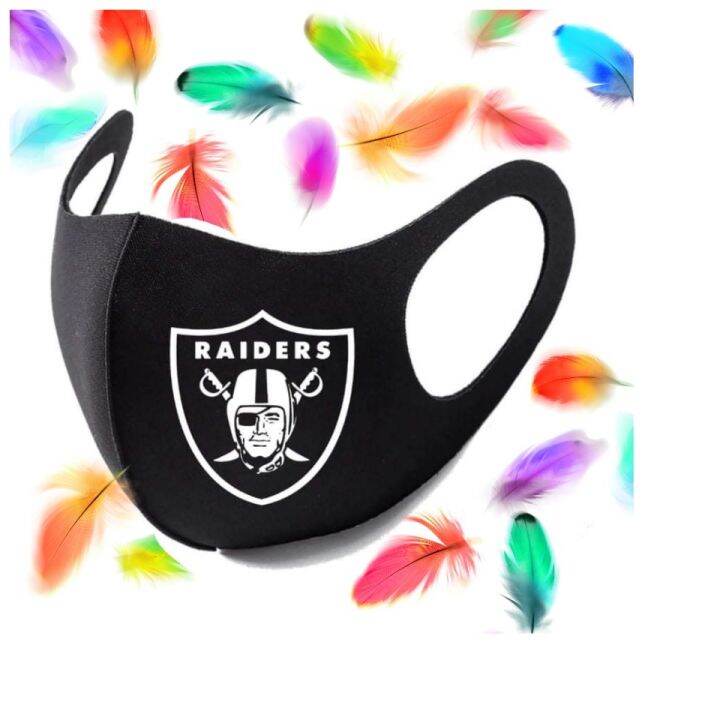 Raiders Face mask fashionable | Lazada PH