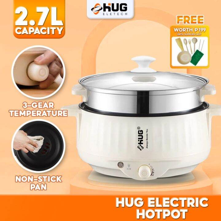 (BEST SELLER) HUG Multifunctional Nonstick Hotpot Electric Cooker with ...