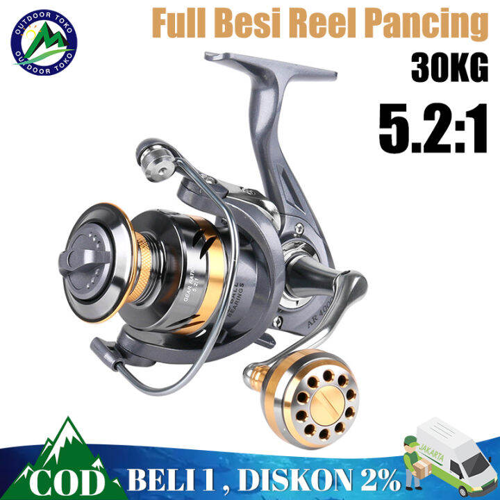 Reel Pancing Laut Kuat 30 Kg Reel Pancing Murah Kuat Promo Cuci Gudang ...