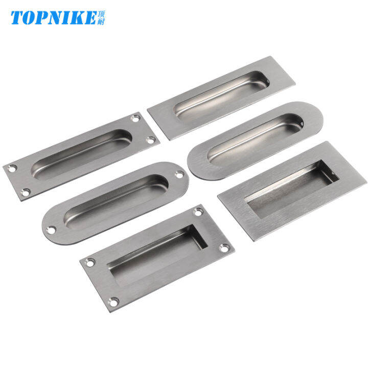 Top-resistant 304 stainless steel concealed handle concealed button ...