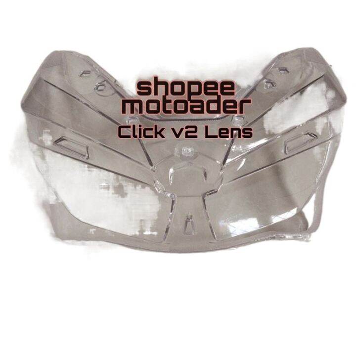 Honda Click 125i/150i V2 V3 Headlight Lens(rinj brand) lens click v2 ...