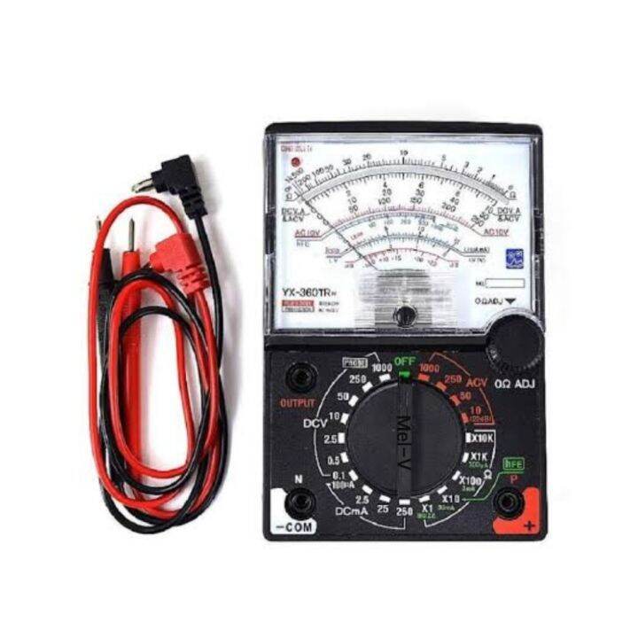 Avometer Analog Multitester YX - 360TR Multimeter Manual | Lazada Indonesia