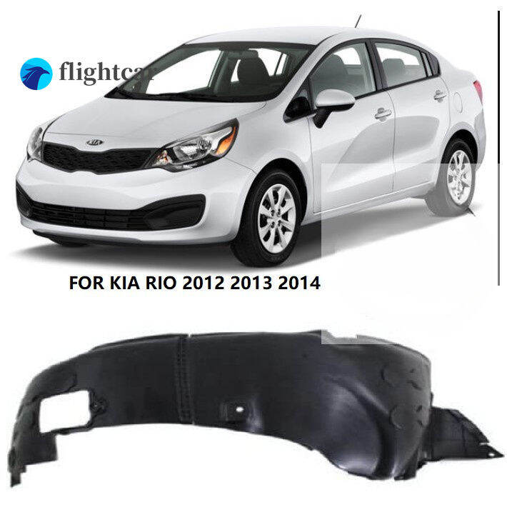 flightcar fender liner for Toyota Kia Rio 2012 2013 2014 Front Driver ...
