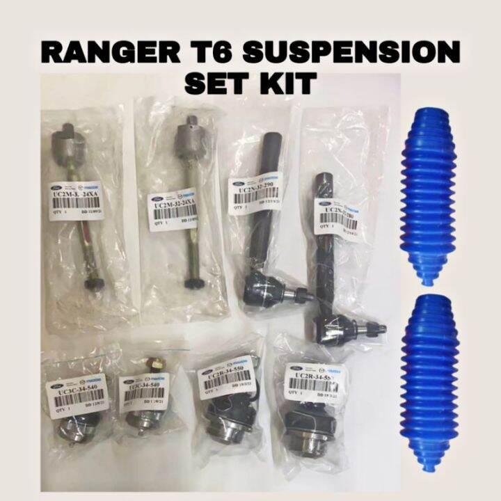 OEM FORD RANGER T6 RACK END + TIE ROD END + BALL JOINT UPPER / LOWER ...
