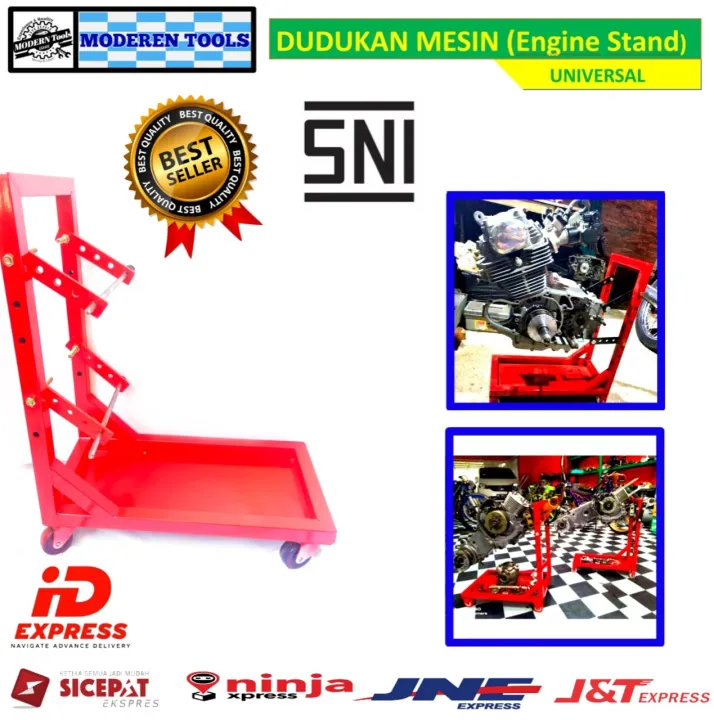 Dudukan Mesin Motor Engine Stand Motor MATIC BEBEK SPORT model bak ...