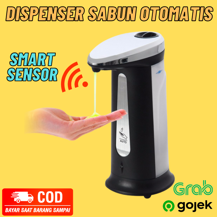 Dispenser Sabun Cair Hand Sanitizer Otomatis Automatic Soap Dispenser ...