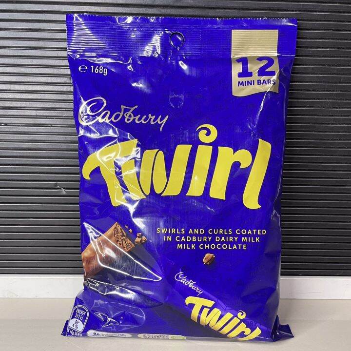 Cadbury Twirl Sharepack 12 Mini Bars 168g | Lazada PH