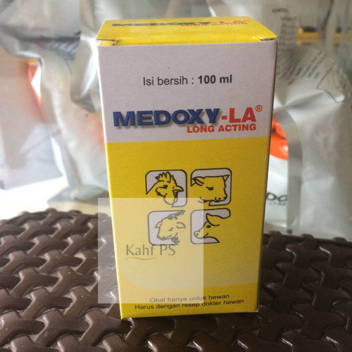 Medoxy LA 100 ml MEDION Antibiotik Long Acting Hewan Ternak Ayam Sapi ...