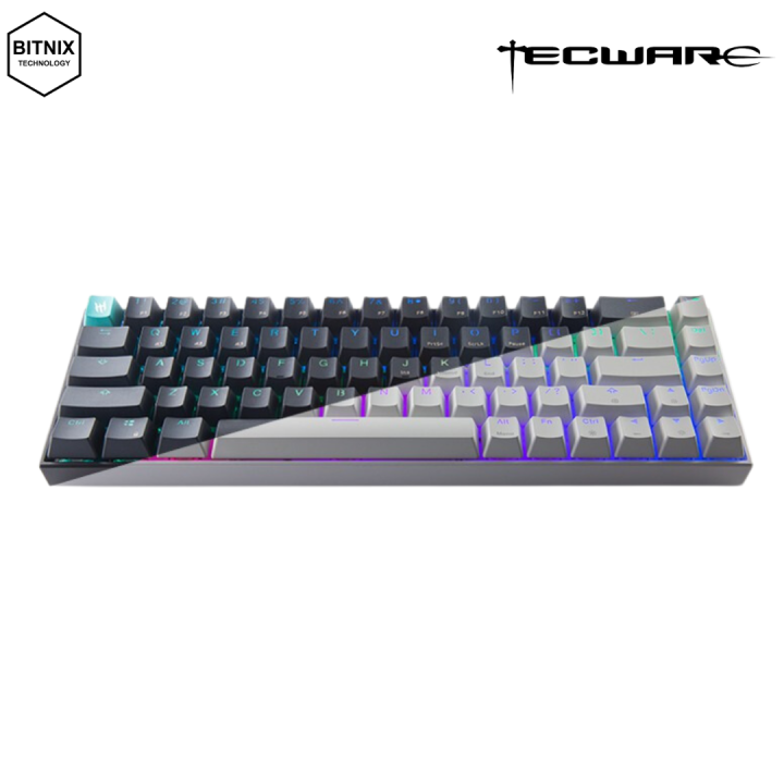TECWARE B68 Wireless Mechanical Keyboard ( Gateron Brown ) | Lazada