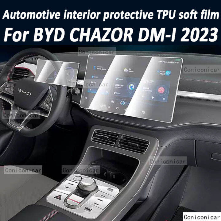 สำหรับ BYD CHAZOR DM-I 2023 120 55KM TPU แผงเกียร์ Dashboard หน้าจอ ...