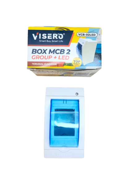 Box MCB Visero Isi 2 Cover / Box MCB 2 Group | Lazada Indonesia