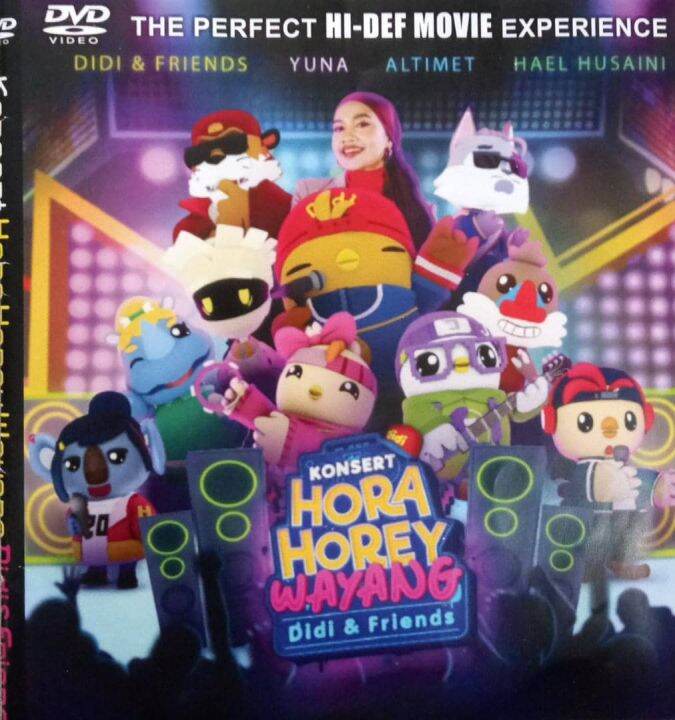 DVD Didi And Friends Konsert Hora Horey Wayang - Anime Education | Lazada