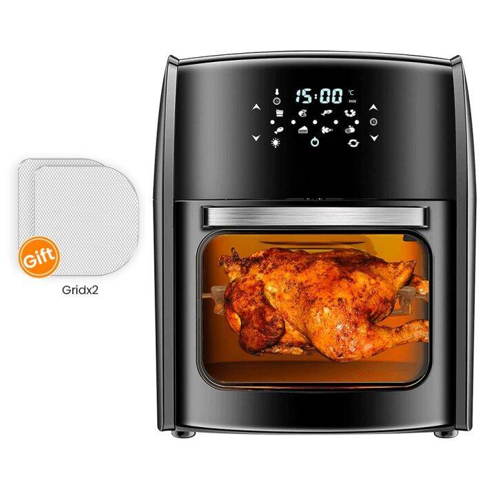 [Original] MIUI 10L Air Fryer 8081D MI-CYCLONE 360° Baking Oilless ...