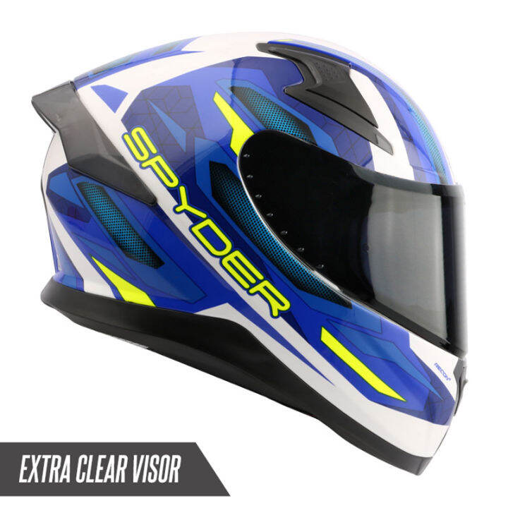 Spyder Full-face Helmet with Dual Visor Recon 2.0 GD Series 1 (with ...