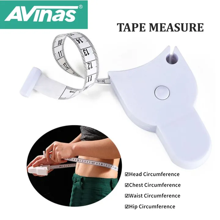 AVINAS Y-type Tape Measure Automatic Tape Measure Fitness With Handle ...