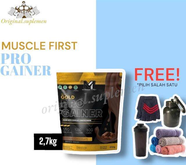 M1 Muscle First Gold Pro Gainer 6 Lbs Musclefirst Gainer | Lazada Indonesia