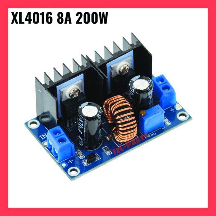 XL4016 XH-M401 8A 200W DC 4-40V TO 1.25-36V STEP DOWN BUCK CONVERTER | Lazada Indonesia
