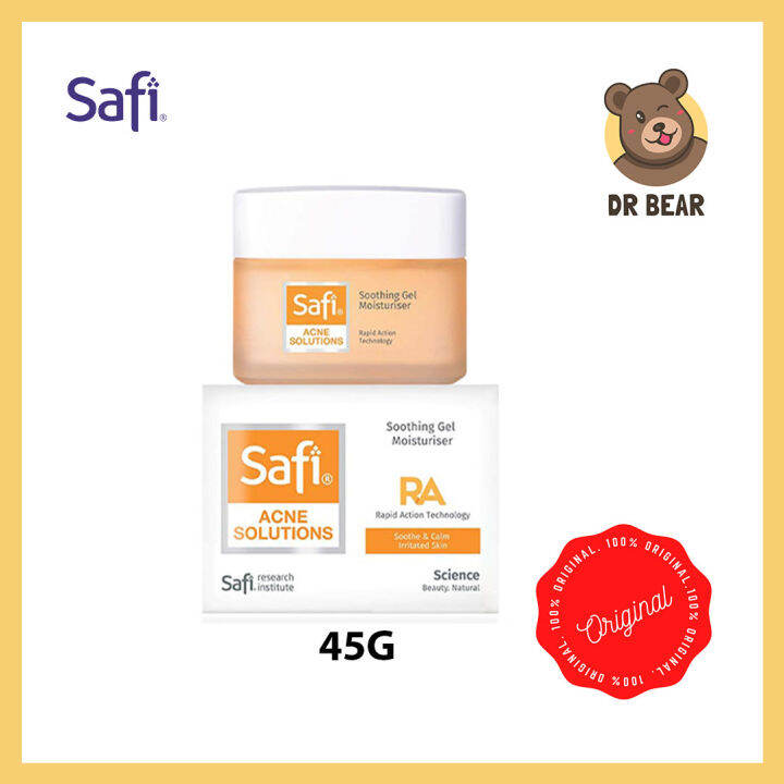 Safi Acne Solutions Soothing Gel Moisturiser 45g | Lazada
