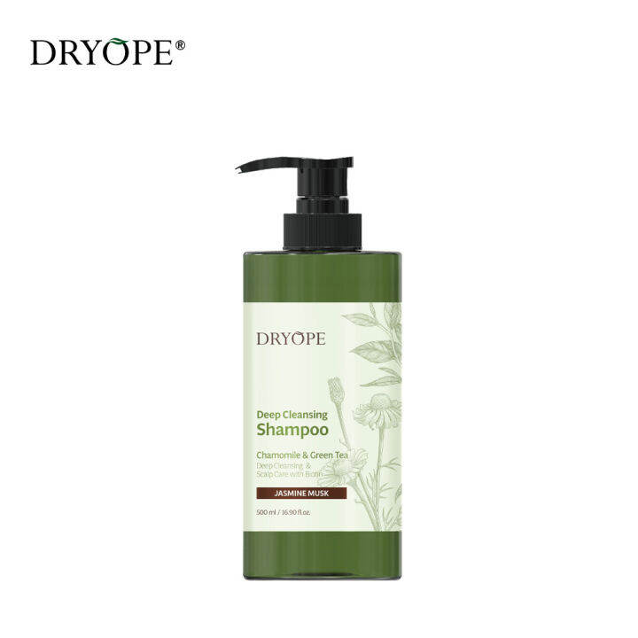 DRYOPE Deep Cleansing Shampoo 500ml Jasmine Musk | Lazada