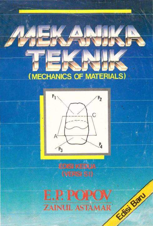 BUKU MEKANIKA TEKNIK MECHANICS OF MATERIALS | Lazada Indonesia