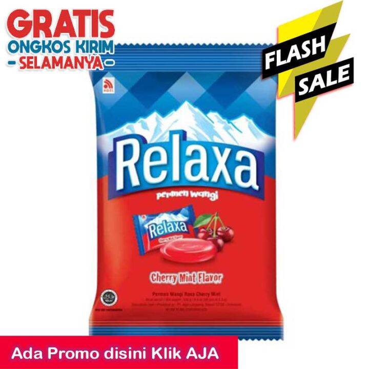 Relaxa Permen Wangi Rasa cherry Mint Flavor 125gr | Lazada Indonesia