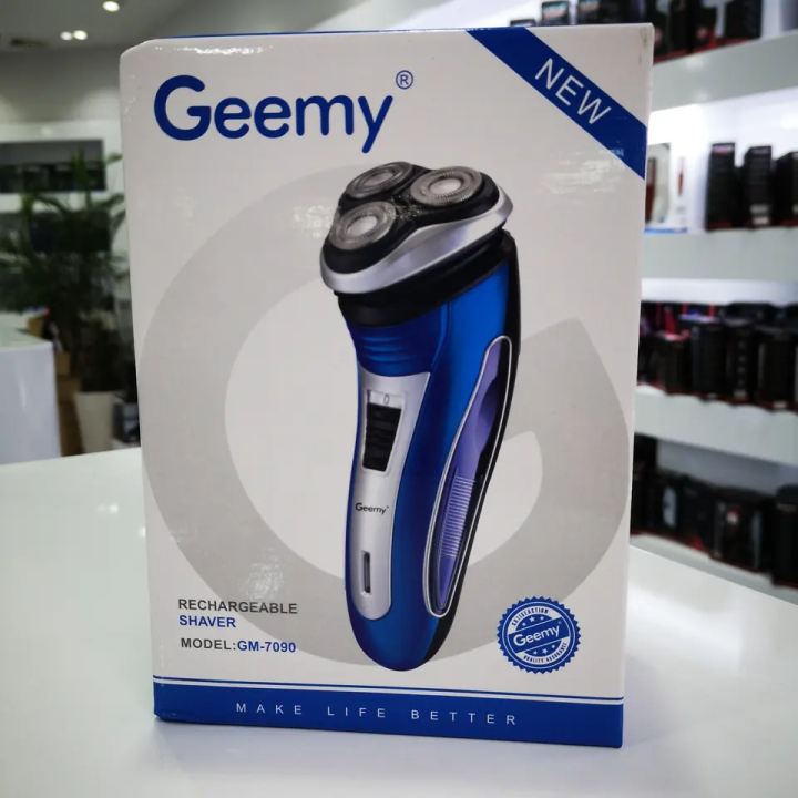 GEEMY GM-7090 Professional Beard Shaver Electric Hair Shavers Cordless ...
