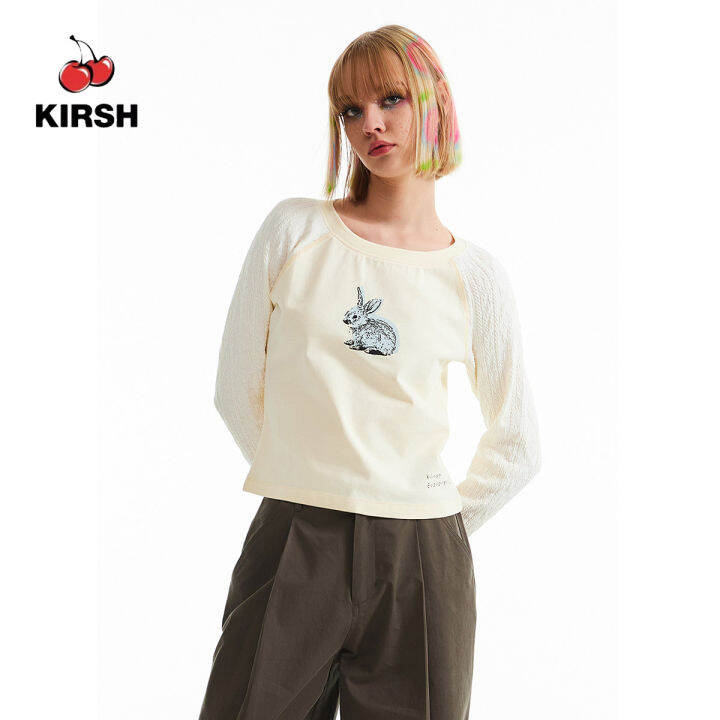 [KIRSH] ชุดถักมิกซ์กระต่ายแร็กแลน | Lazada.co.th