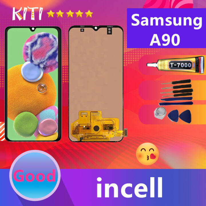 (งาน ic แท้)(OLED)Samsung LCD Display จอ + ทัช Samsung galaxy A90/A908 (incell) | Lazada.co.th