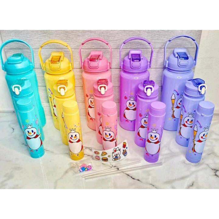 Botol Beranak 3in1 Mixue - Botol Minum Viral 1 set Motif Mixue | Lazada ...