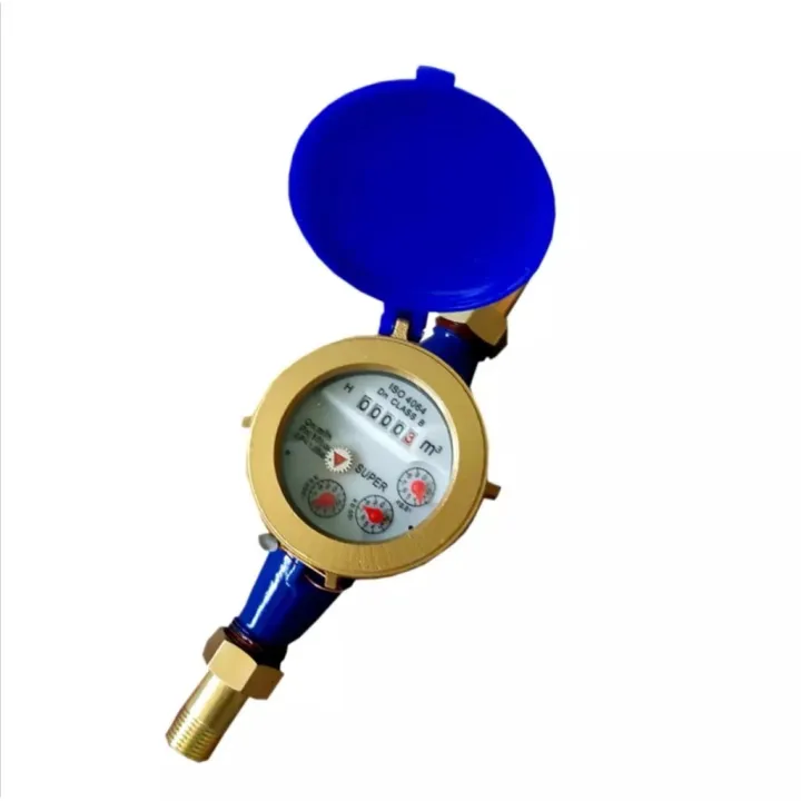 Super Heavy Duty Metal Brass 15mm 12 Household Multi-Jet Water Meter ...
