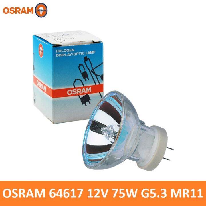 ☞Osram 64617 75W 12V MR11 G5.3 Halogen Lamp With Reflector Dental Lamp ...