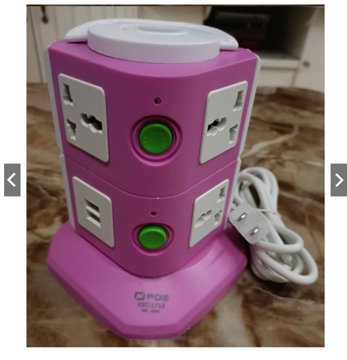 Extension Cord 3 Meter With 2 USB Socket 2 Layers Outlet | Lazada PH