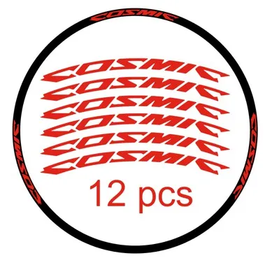 cosmic wheel rims mountainbike set stickers | Lazada PH