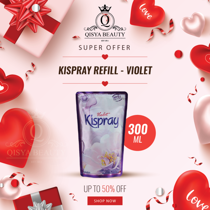 Kispray violet refill 300ml | Lazada