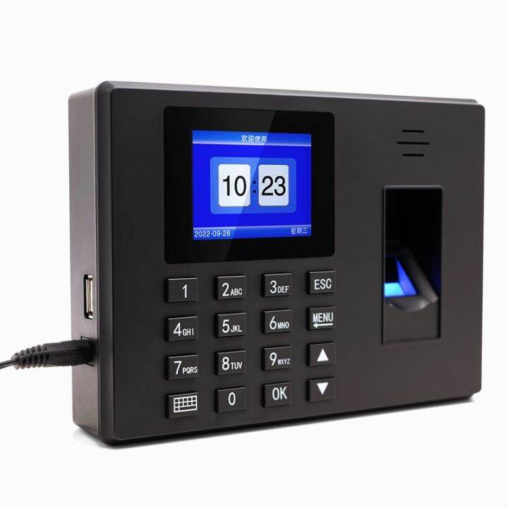 High quality Fingerprint Attendance Machine LCD Screen Intelligent ...