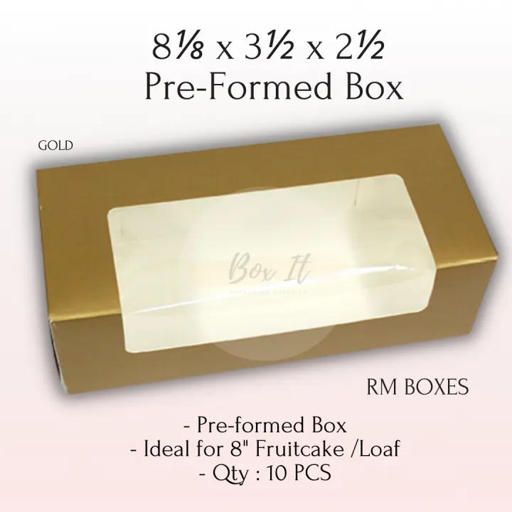8⅛ x 3½ x 2½ Pre-Formed Box | Lazada PH