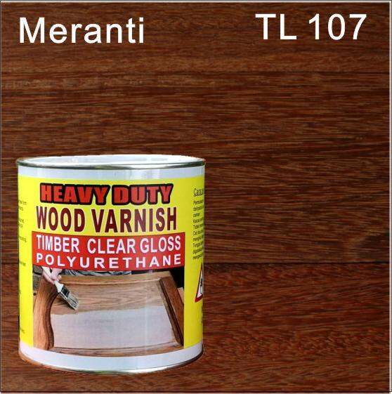 MERANTI TL 107 ( 5L ) HEAVY DUTY WOOD VARNISH TIMBER CLEAR GLOSS ...