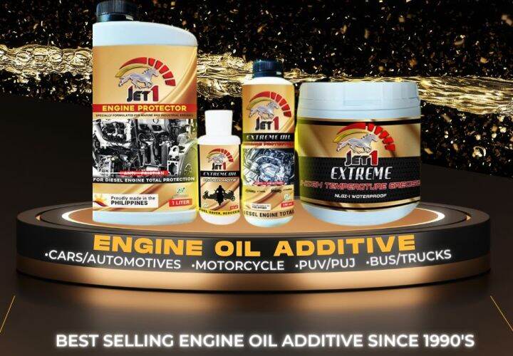 MHS JET 1 Extreme Oil Additive Engine Protector For Gas & Diesel Engine ...